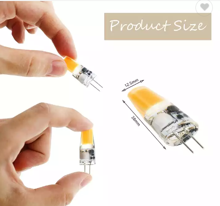 LED G4 220V 3W DL(WHITE LIGHT) COB SMD Led Lights Replace Halogen ...
