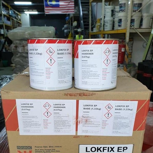FOSROC LOKFIX EP (2KG) - General Purpose Epoxy Putty | Lazada