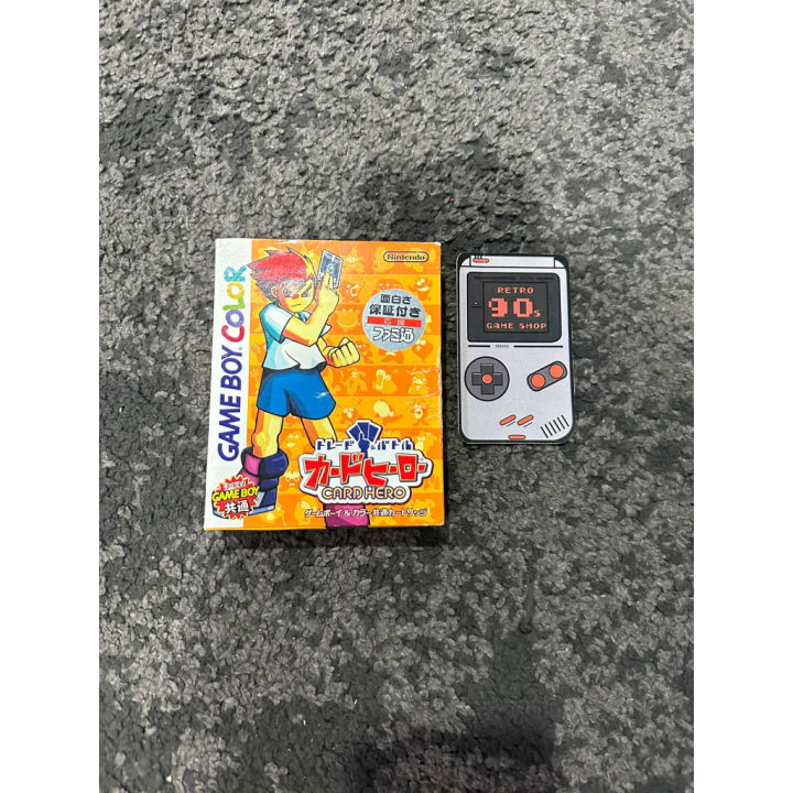 Nintendo Cartridge Gameboy Color Card Hero Trading & Battle Boxed ...