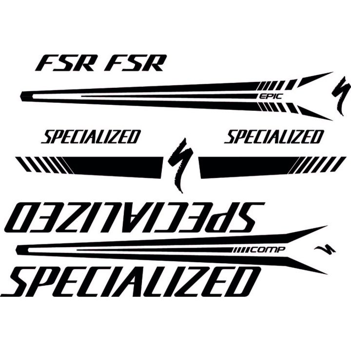 SPECIALIZE FSR BIKE FRAME DECALS | Lazada PH
