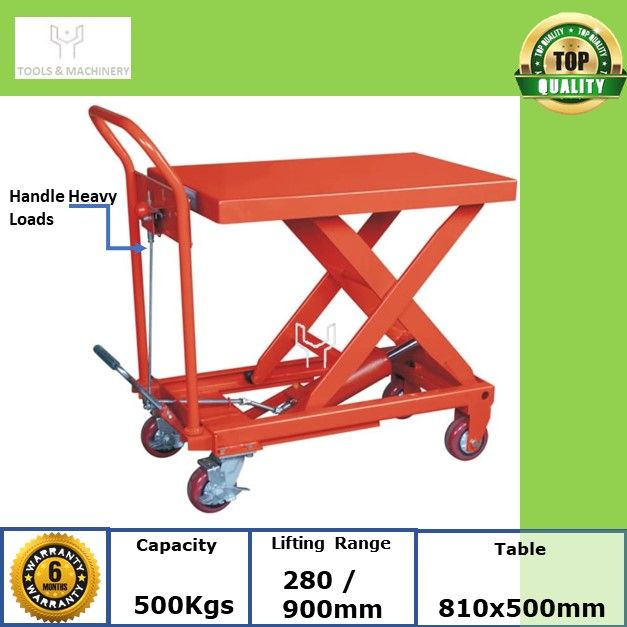 TH 500kg Hydraulic Lifting Table Cart | Lazada