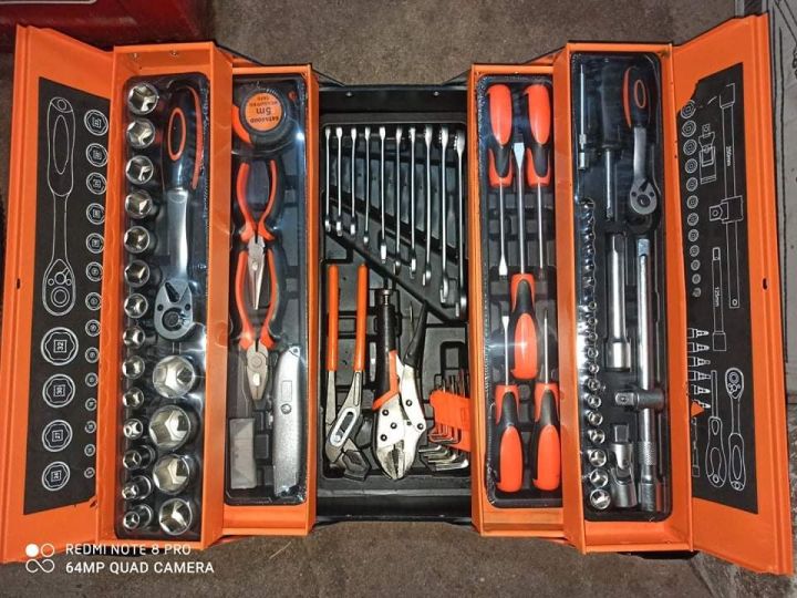 Ultimate 85PCS tools set with metal box | Lazada PH