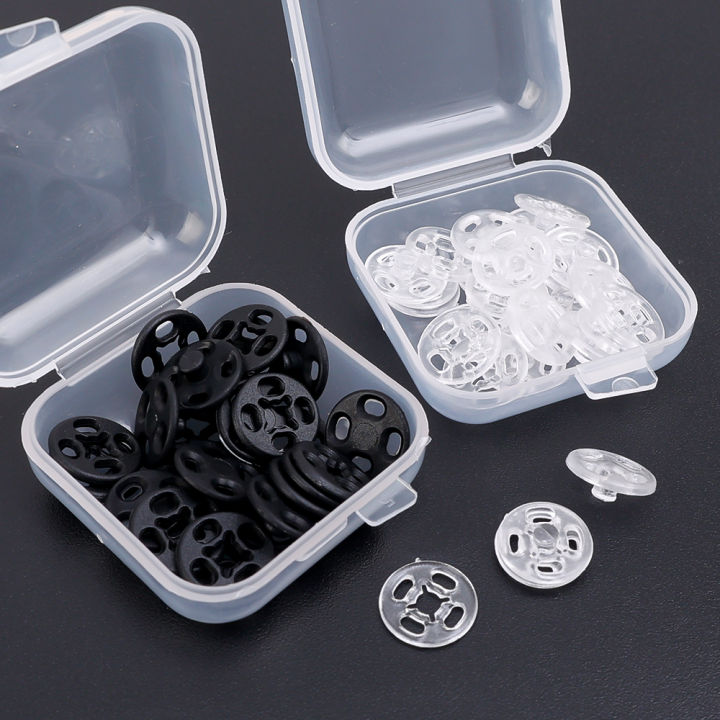 15Pairs/set Hidden Button Anti-exposure Snap Plastic Women Clothing ...