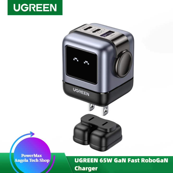 UGREEN 30W 65W GaN Fast Robot Charger | Lazada PH