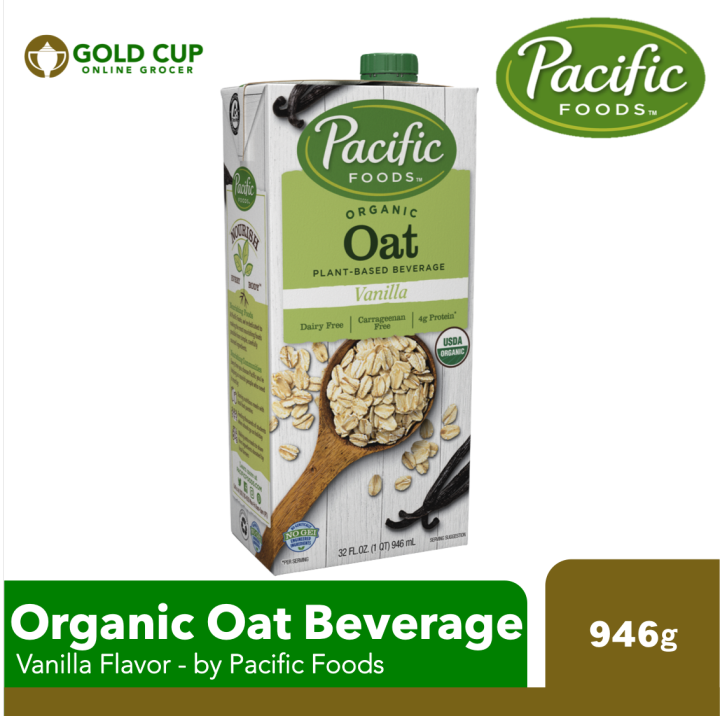 Pacific Organic Vanilla Oat Milk 946ml | Lazada PH