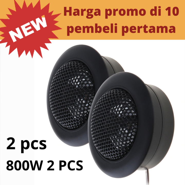 Speaker Mini Dome Tweeter Loudspeaker Mobil HiFi 800W 2 PCS - TS-T120 ...