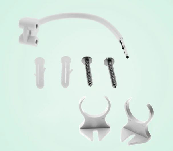 T8 Clip Holder LED Tube Connector Wire Tube Clip Holder 1 Pair with ...