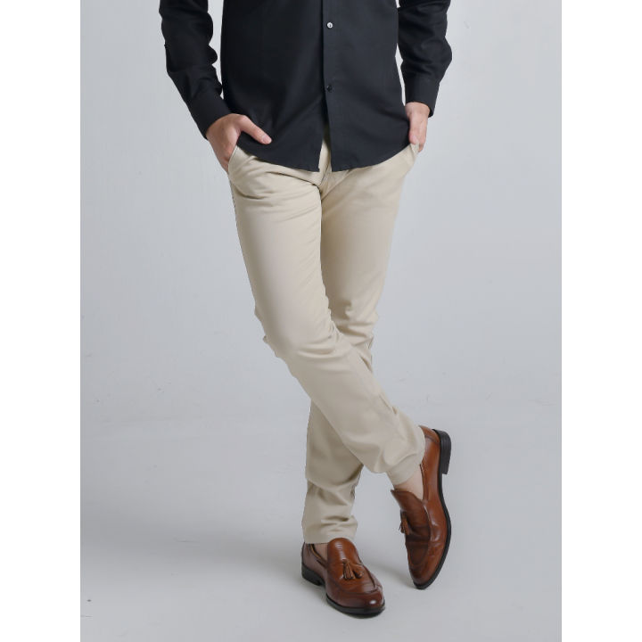 Delibra Celana Chino Premium Cream | Lazada Indonesia