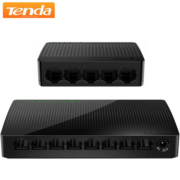 Tenda Gigabit Switch Ethernet 58Port 1000Mbps 10xFast RJ45 Hub Network ...