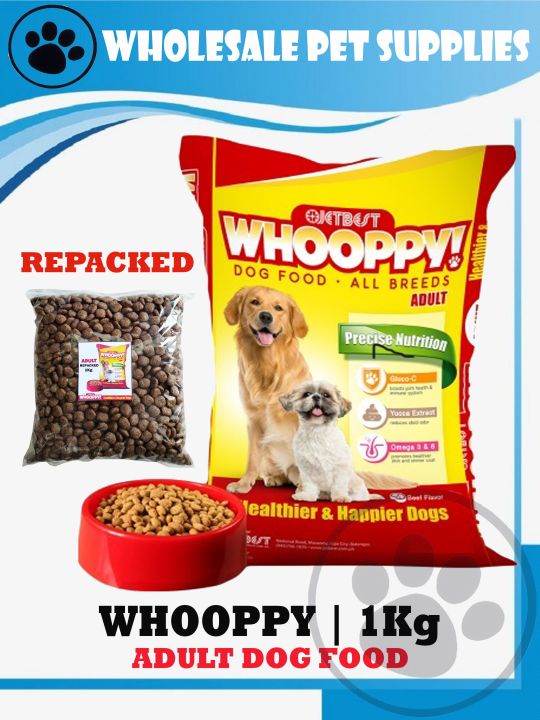 WHOOPPY Dog Food (ADULT) REPACKED 1Kg | Lazada PH