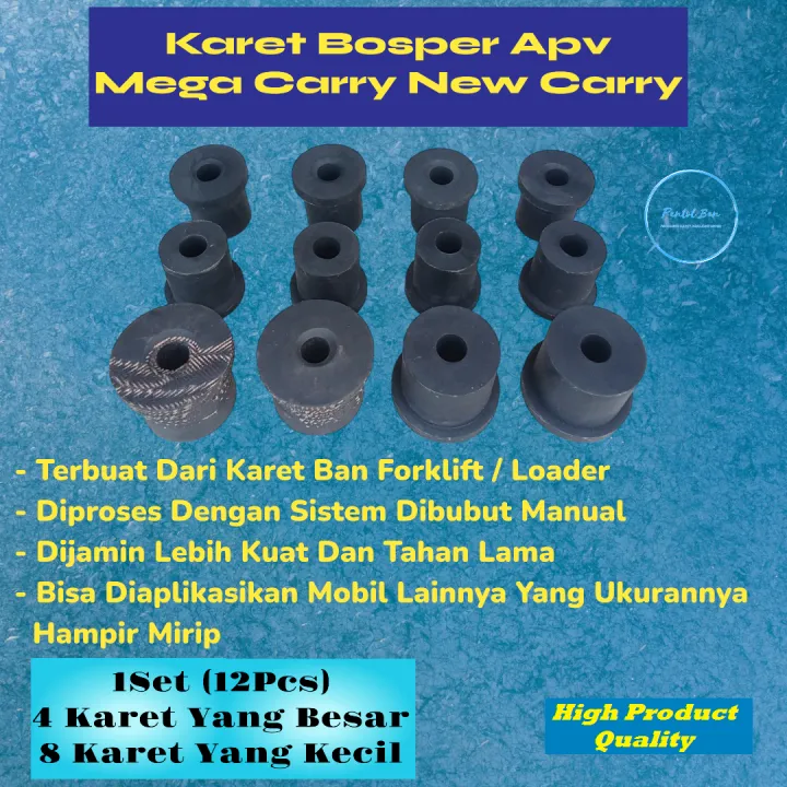 Karet Bosper Apv Mega Carry New Carry Harga 1Set(12Pcs) | Lazada Indonesia