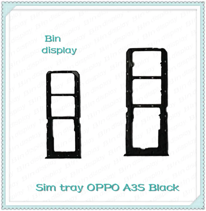 SIM OPPO A3S อะไหล่ถาดซิม ถาดใส่ซิม Sim Tray (ได้1ชิ้นค่ะ) อะไหล่มือถือ ...