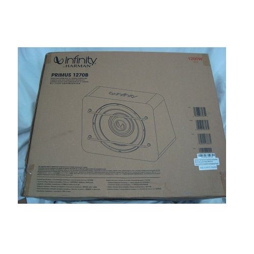 INFINITY PRIMUS 1270B Sealed enclosure with 12" subwoofer | Lazada PH