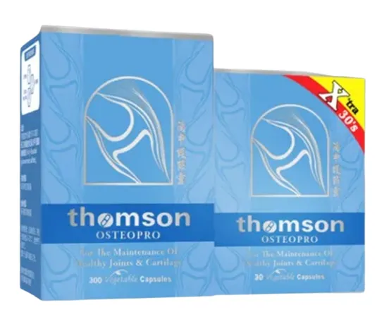 THOMSON OSTEOPRO 300 + 30 tablets - Patented Fully-reacted Glucosamine ...