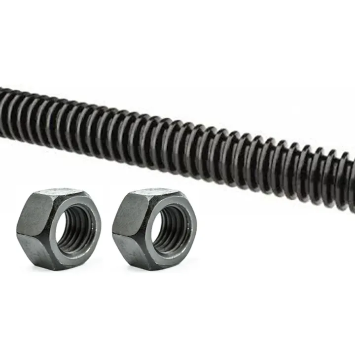 BI THREADED ROD 5/8 X 1/2 METER LONG WITH 2 PIECES NUT === 5/8 X 1/2 ...