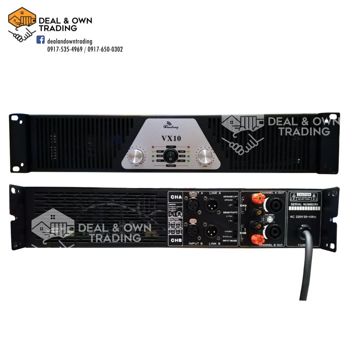 Broadway VX-10 Powered Amplifier | Lazada PH