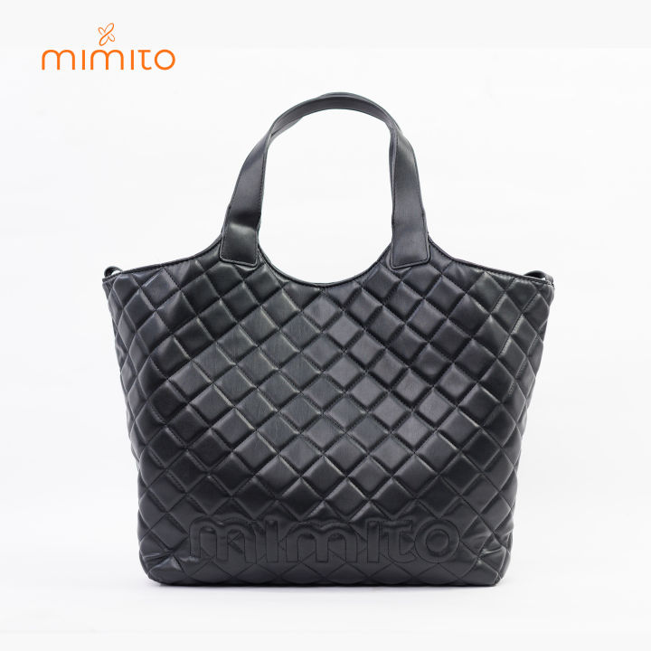 Mimito MI002 Tasha Large Capacity Quilted Shoulder Handbag Tote Bag For ...