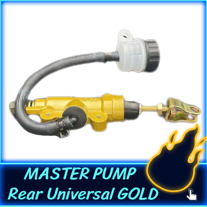 Universal Rear Brake Master Pump Gold Made in Thailand | Lazada PH
