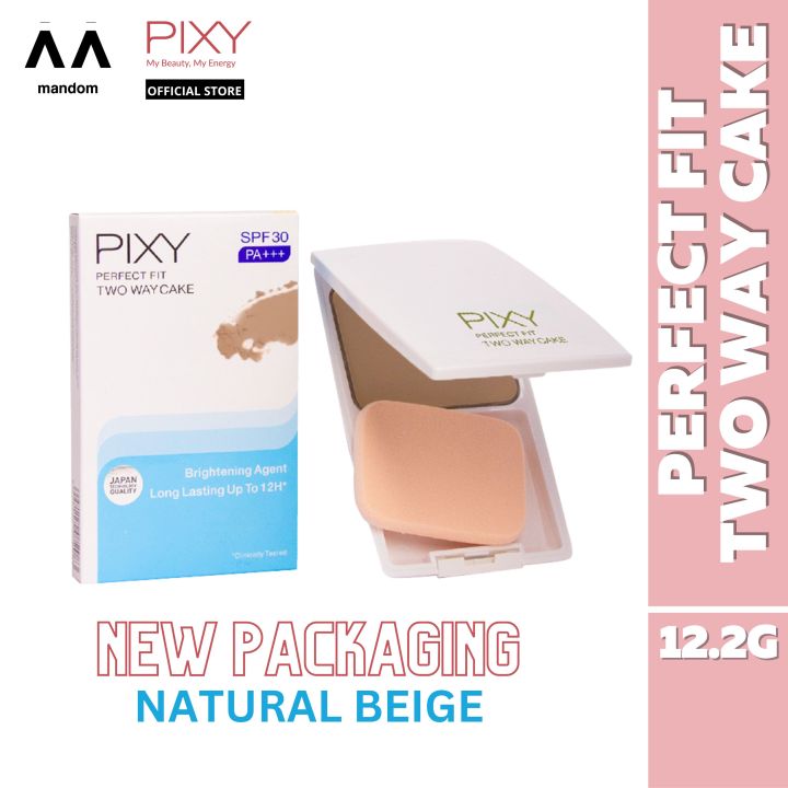 PIXY PERFECT FIT TWO WAY CAKE - NATURAL BEIGE 12.2g | Lazada PH