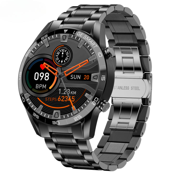 New Smart Watch Men Bluetooth Call Watches IP67 Waterproof Sports ...