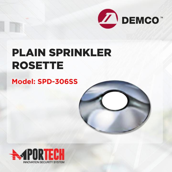 DEMCO PLAIN SPRINKLER ROSETTE SPD-306SS for Fire Sprinkler | Lazada PH