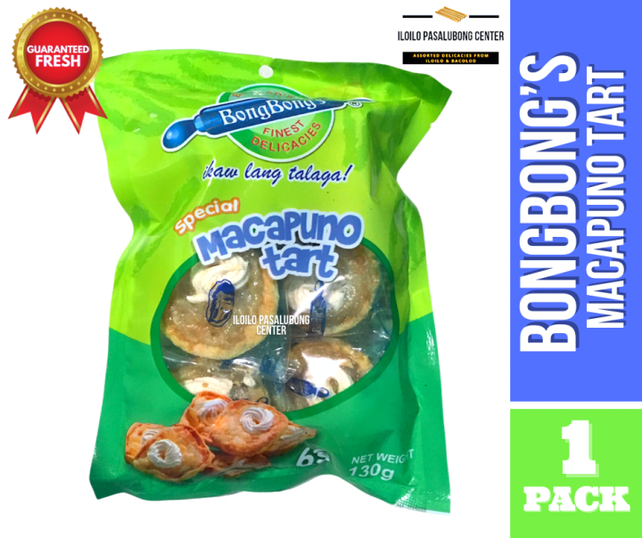 BONGBONGS PASALUBONG Special Macapuno Tart 6’s 130grams | Iloilo ...