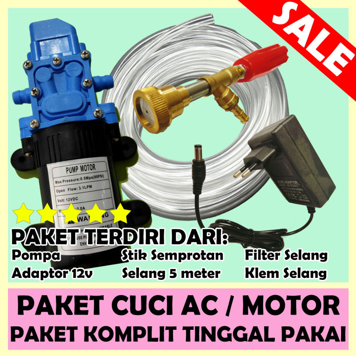 Paket Lengkap Cuci Stim Motor / AC | Lazada Indonesia