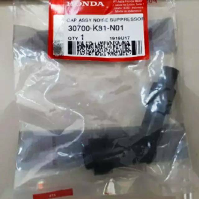 Cop Busi Cap Assy Noise Kepala Busi Motor Honda Beat Esp Scoopy New Ori ...