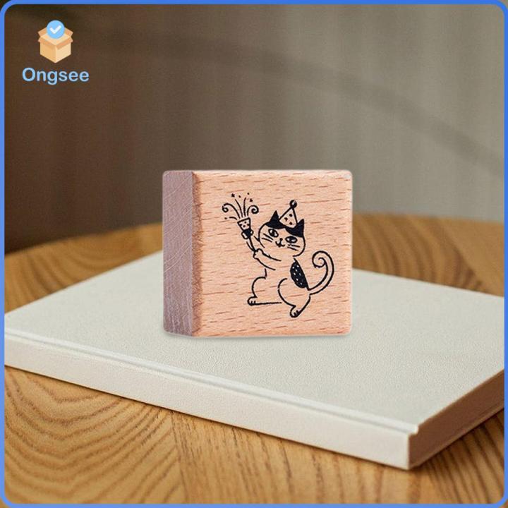แสตมป์แมว Ongsee บล็อกอุปกรณ์สำหรับตัดแสตมป์ยางขนาดเล็กสี่เหลี่ยม1.2 ...