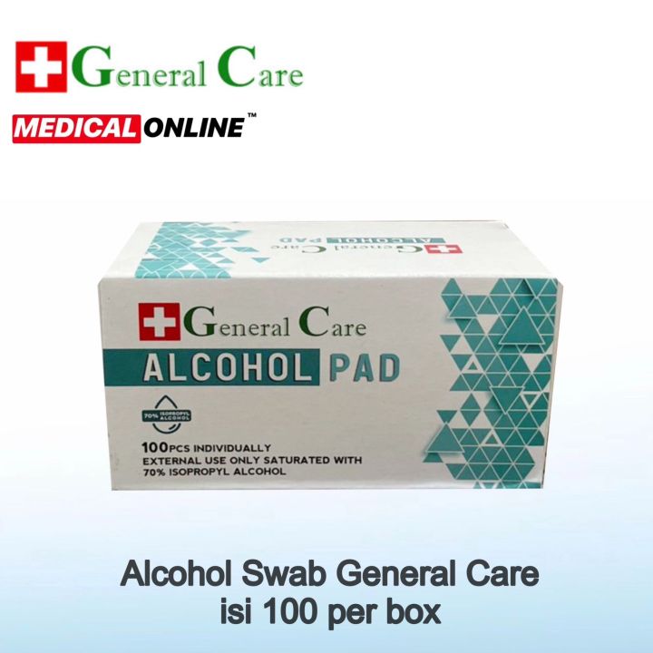 TISSUE ALKOHOL GENERAL CARE SWAB GC ALCOHOL PEMBERSIH MEDICAL ONLINE ...