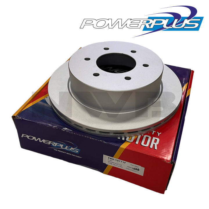 Powerplus Brake Disc Rotor Rear for Ford Ranger Raptor 2016-2022 ...