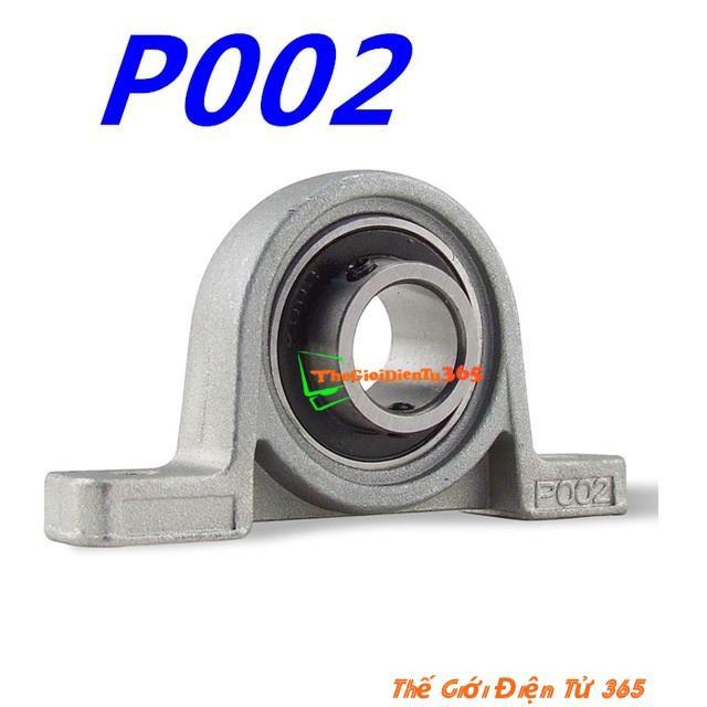 GỐI ĐỠ VÒNG BI DẠNG TRỤC ĐỨNG P002 – 15MM | Lazada.vn