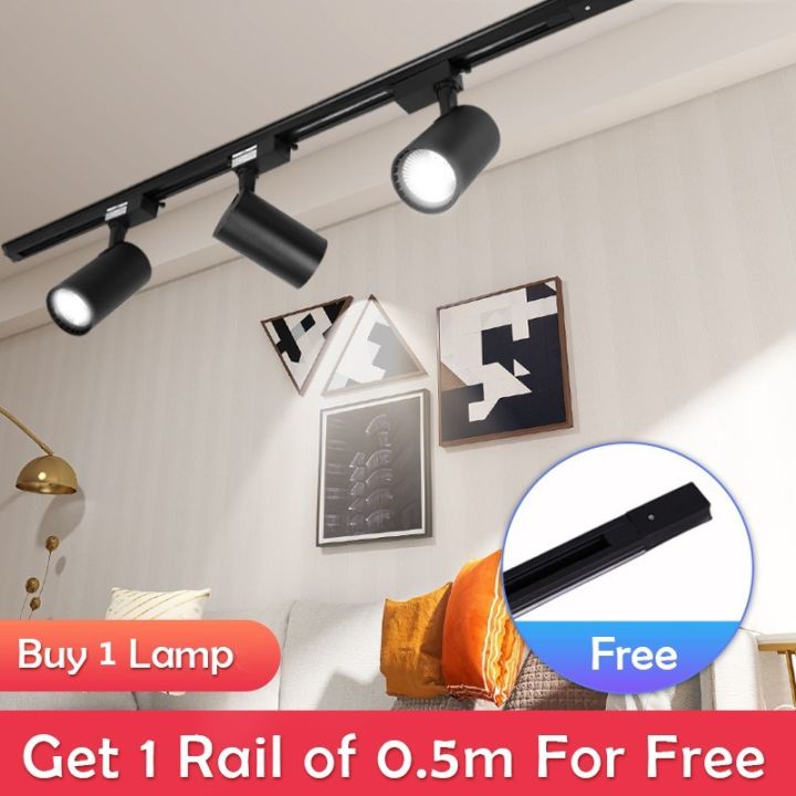 Seville LED Track Light Led Spotlight 220V 12W 20W 30W Rail Spot Light ...