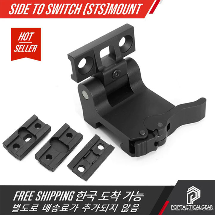 Tactical SIde to Switch STS QD Mount 7mm Riser Plate For G33 G43 G45 ...