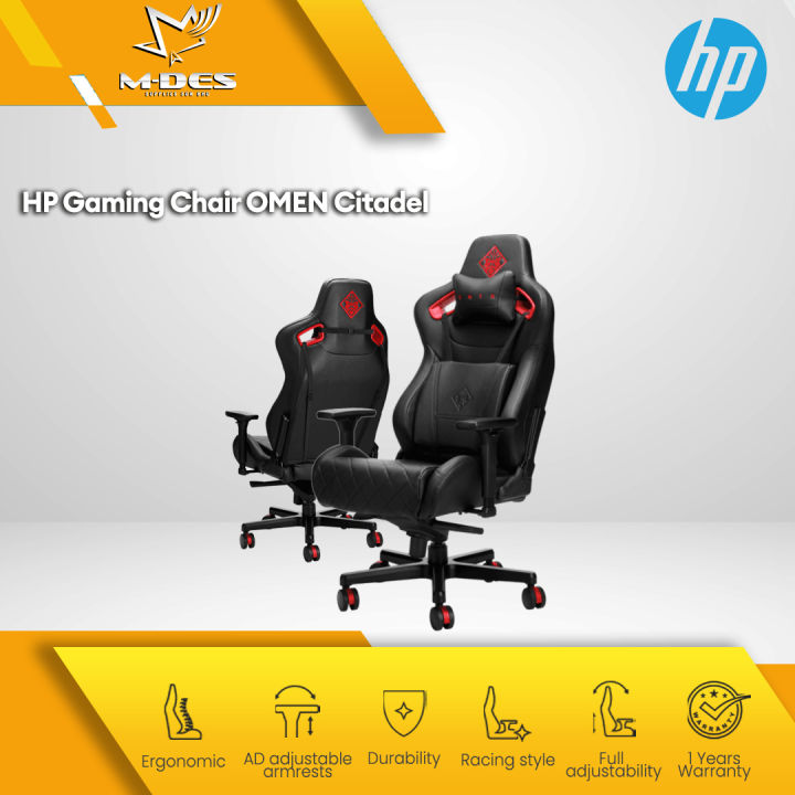 HP OMEN Citadel Gaming Chair Office Chair Kerusi Gaming with Extra ...