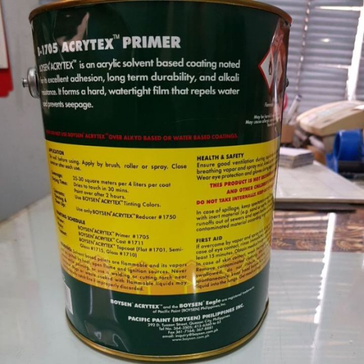 B-1705 BOYSEN ACRYTEX PRIMER | Lazada PH