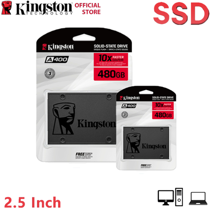 Kingston A400 480GB/960GB 2.5" SATA 3 SSD Solid State Drive | Kingston SSD | Kingston Solid ...