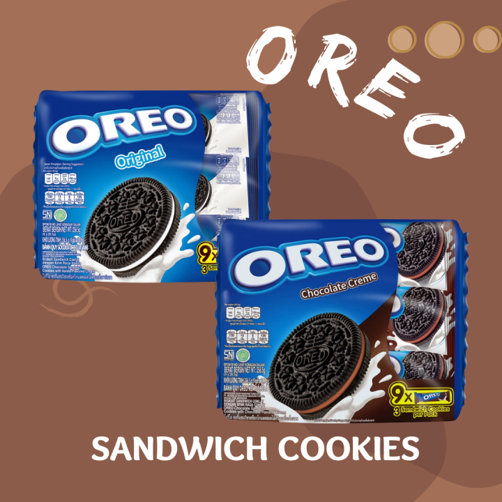 Oreo Original/ Chocolate Creme Multipack 248.4gX9 | Lazada