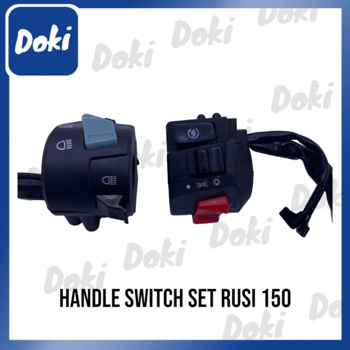 [DOKI MOTO] HANDLE SWITCH RUSI 150 NEW | Lazada