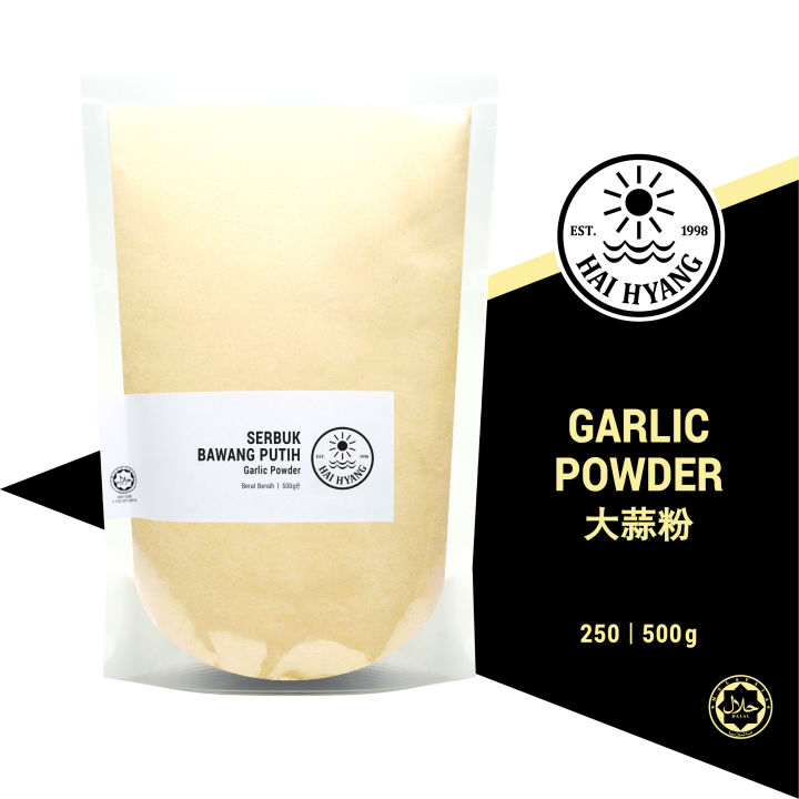 HAI HYANG | Pure Garlic Powder 70g 250g 500g | Serbuk Bawang Putih Asli ...