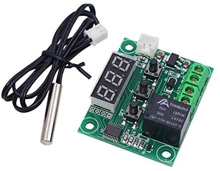 Temperature Controller Module With Case, Xh W1209 Display Digital ...