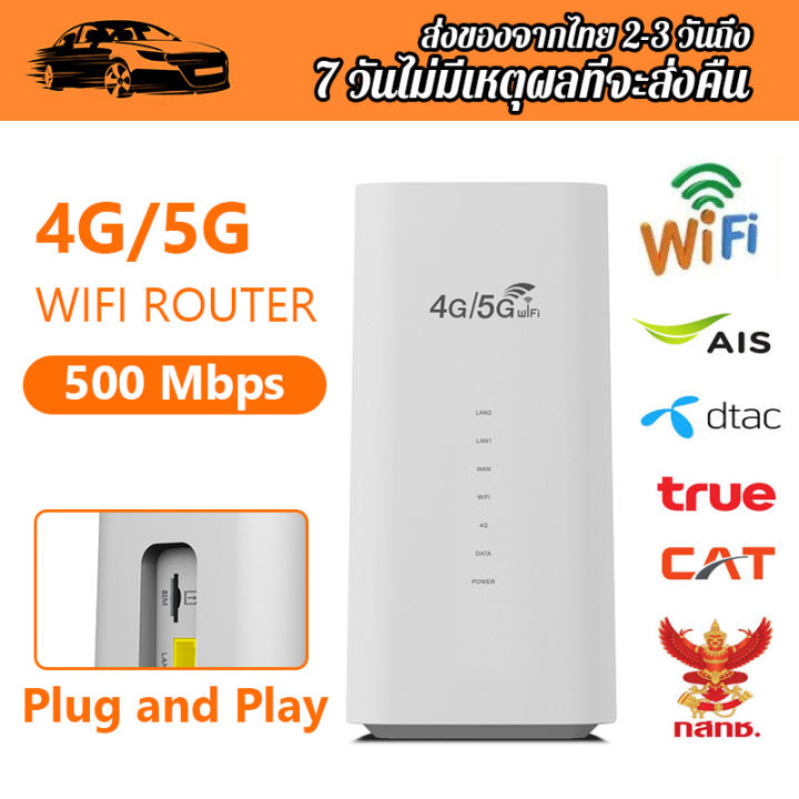 ราวเตอร์ใส่ซิม 2IN1 WiFi Router Sim Card Modem 500Mbps เราเตอร์ใส่ซิม ...