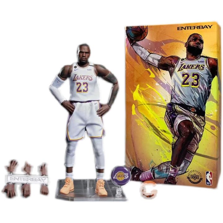 Spot Enterbay EB LeBron James NBA genuine 1/9 wax figure level moving ...
