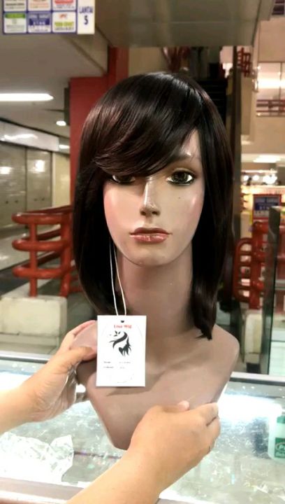 Wig Rambut Palsu Model Bob | Lazada Indonesia