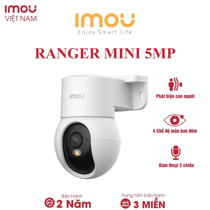 Camera IMOU Trong Nhà Ranger Mini 5MP - 3MP (K2MP) I quay quét trong ...