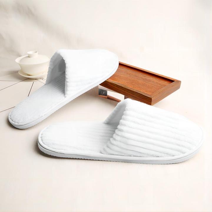 SG Ready Stock Men Women Disposable Slippers Hotel Travel Spa Portable Home Slippers Lazada Singapore