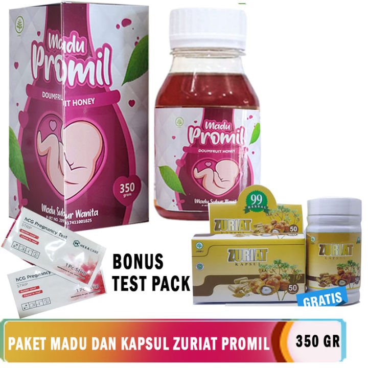 PAKET PROMIL MADU plus kapsul zuriat | Lazada Indonesia