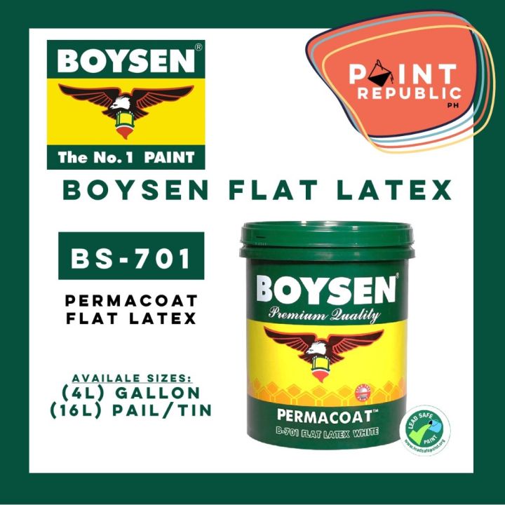 BOYSEN Permacoat FLAT LATEX - BS 701 | Lazada PH