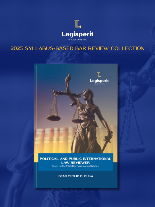 Political and Public International Law Reviewer Based on the 2025 Bar ...