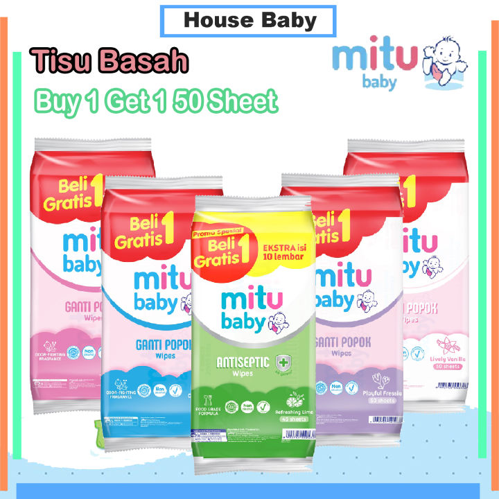 Mitu Baby Wipes Buy 1 Get 1 - Tisu Basah Mitu 50 Sheet - Tisu Basah ... Mitu Baby Wipes Buy 1 Get 1 - Tisu Basah Mitu 50 Sheet - Tisu Basah ...